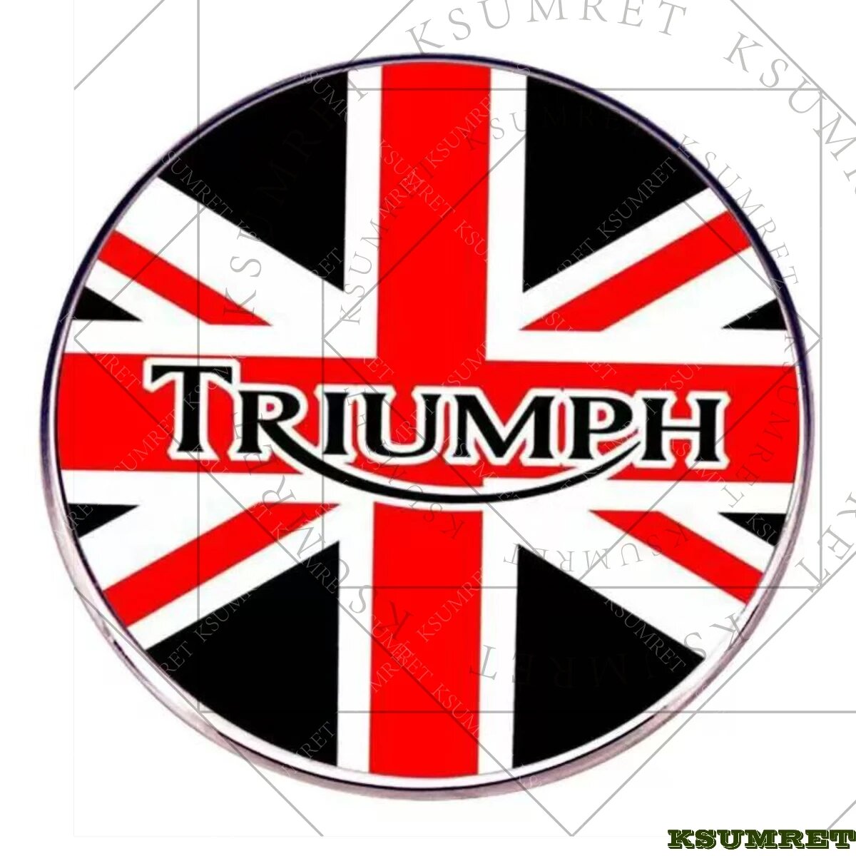 Эмалевая брошь-значок Limited Edition для мотоциклов Triumph, аксессуар для любителей Style3