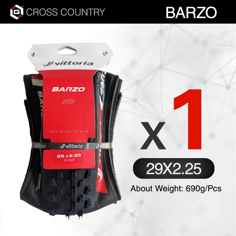 Vittoria Barzo XC Sport 29 MTB шина 1Pcs 2.25