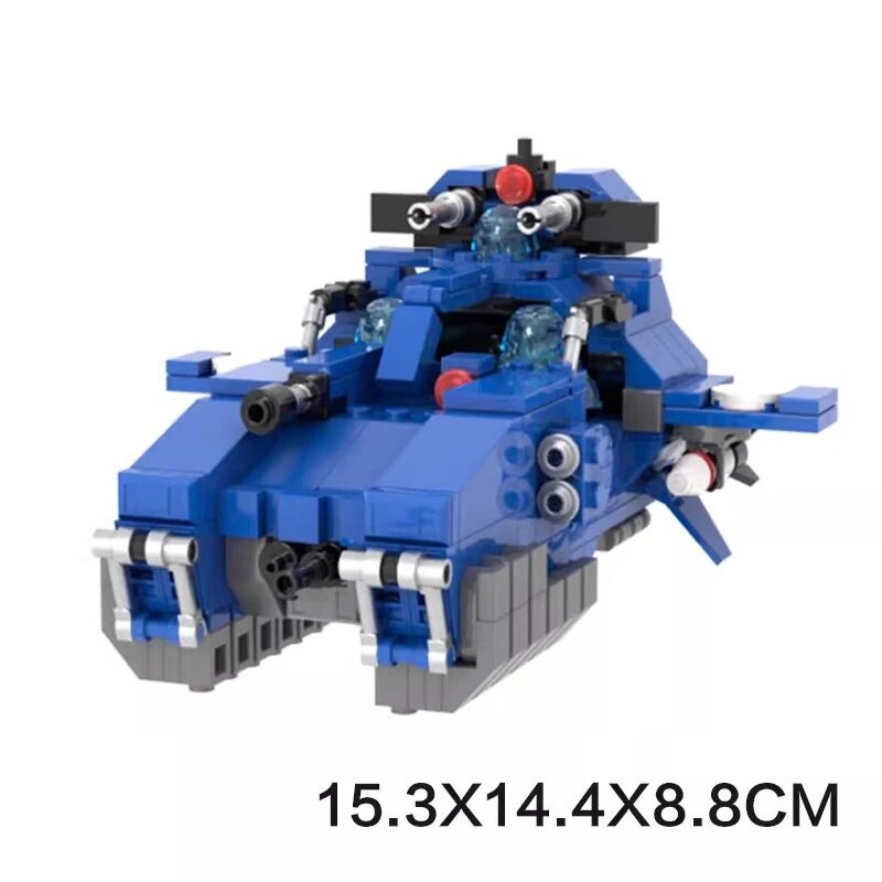 Конструктор танка Синий 446pcs
