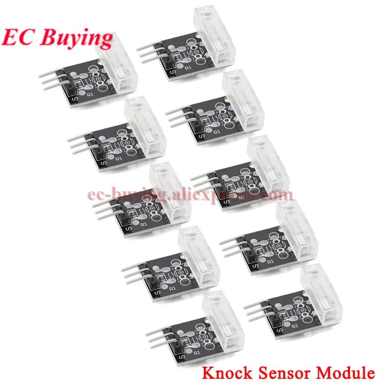 Датчик наклона KY-020 EC Buying Белый, Knock Sensor 10pcs