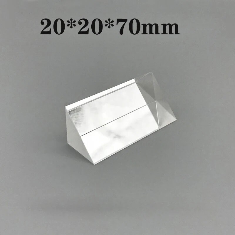 Прямая оптическая призма K9 20x20x70 мм