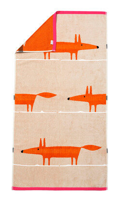 MR FOX SABLE Полотенце 30/50 хлопок махра жаккард одна сторона велюр, 550 г/м2