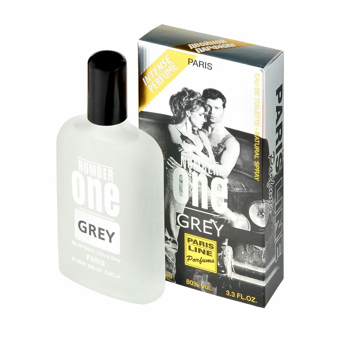 Number One Grey INTENSE PERFUME (Номер Первый Грей двойной парфюм) Т/В муж. 100 мл