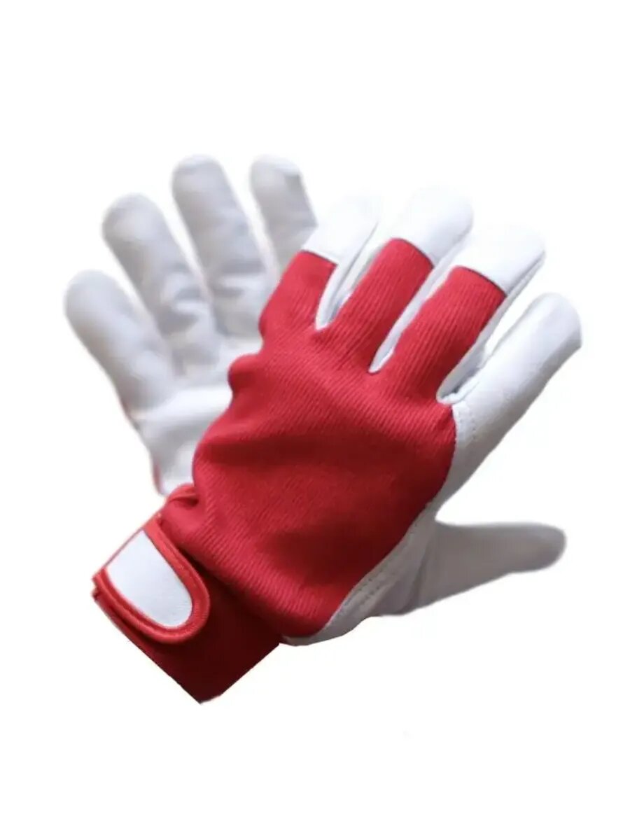 Перчатки рабочие кожаные защитные King Gloves 202, размер 9 (L)