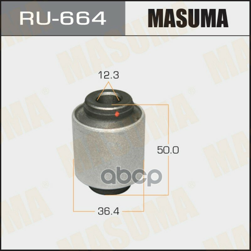 Сайлентблок заднего поперечного рычага (подпружину) NISSAN TEANA 32 2008-> RU664/55110JN00A 55110JP00A 551B0JA000 NAB288 5511.