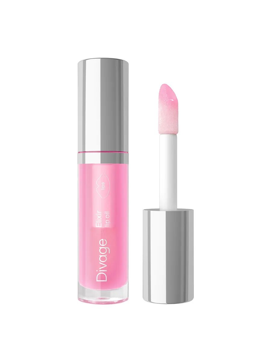 Масло для губ Divage Lip Oil тон 02 розовое 4,5 мл