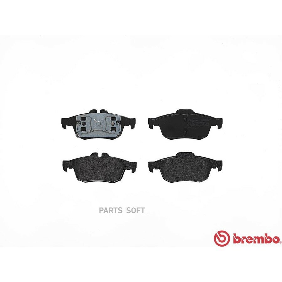 BREMBO P68057 Колодки тормозные дисковые задн. RENAULT LATITUDE (L70_) 07/10-> / RENAULT TALISMAN (L2M_) 07/13-> / ()
