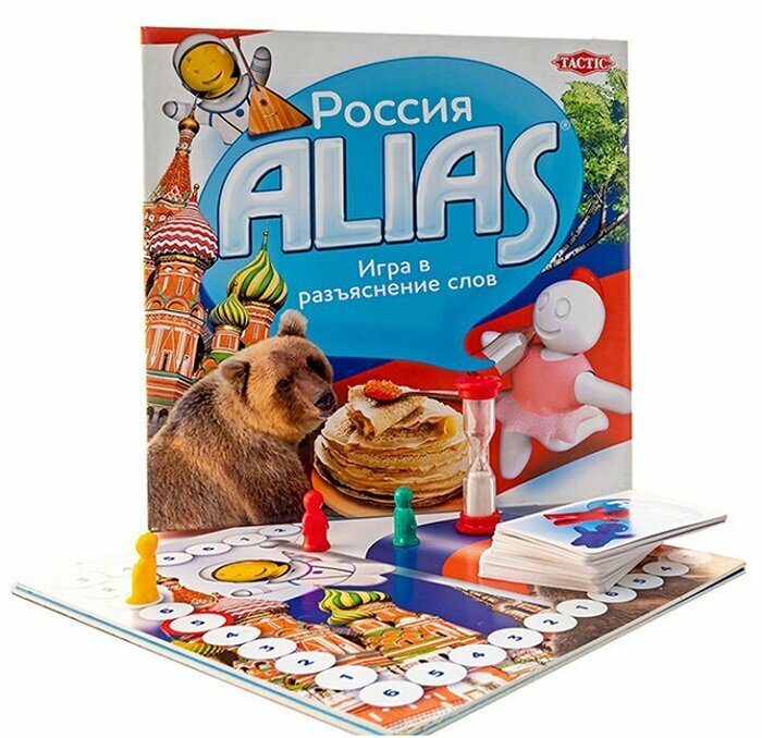 Настольная игра Tactic Games Алиас Россия — фото 1