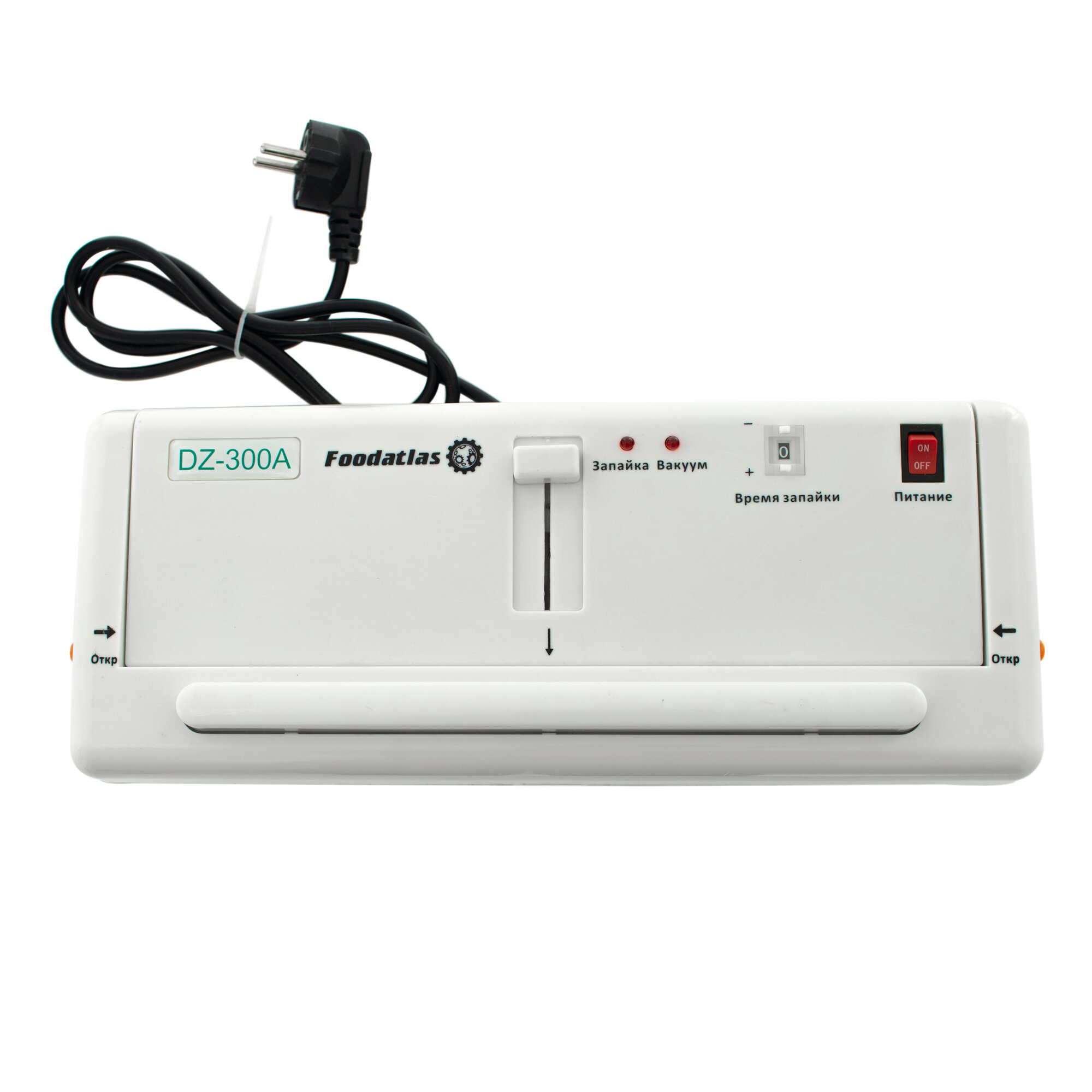 Вакуумный упаковщик Foodatlas DZ-300A, для гладких пакетов, белый