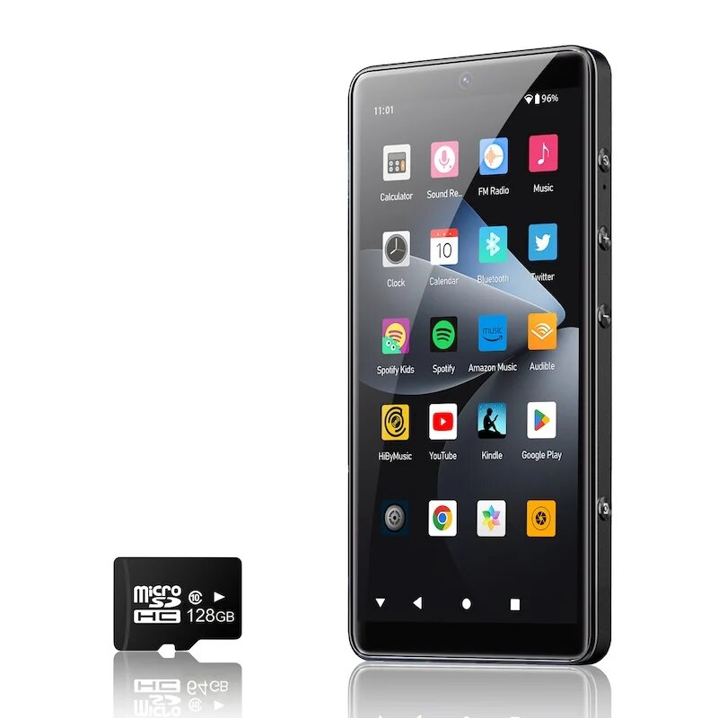 HIFI WALKER DAP-G7 PRO MP3-плеер Android 13 4+32 ГБ G7 PRO-BK-128G