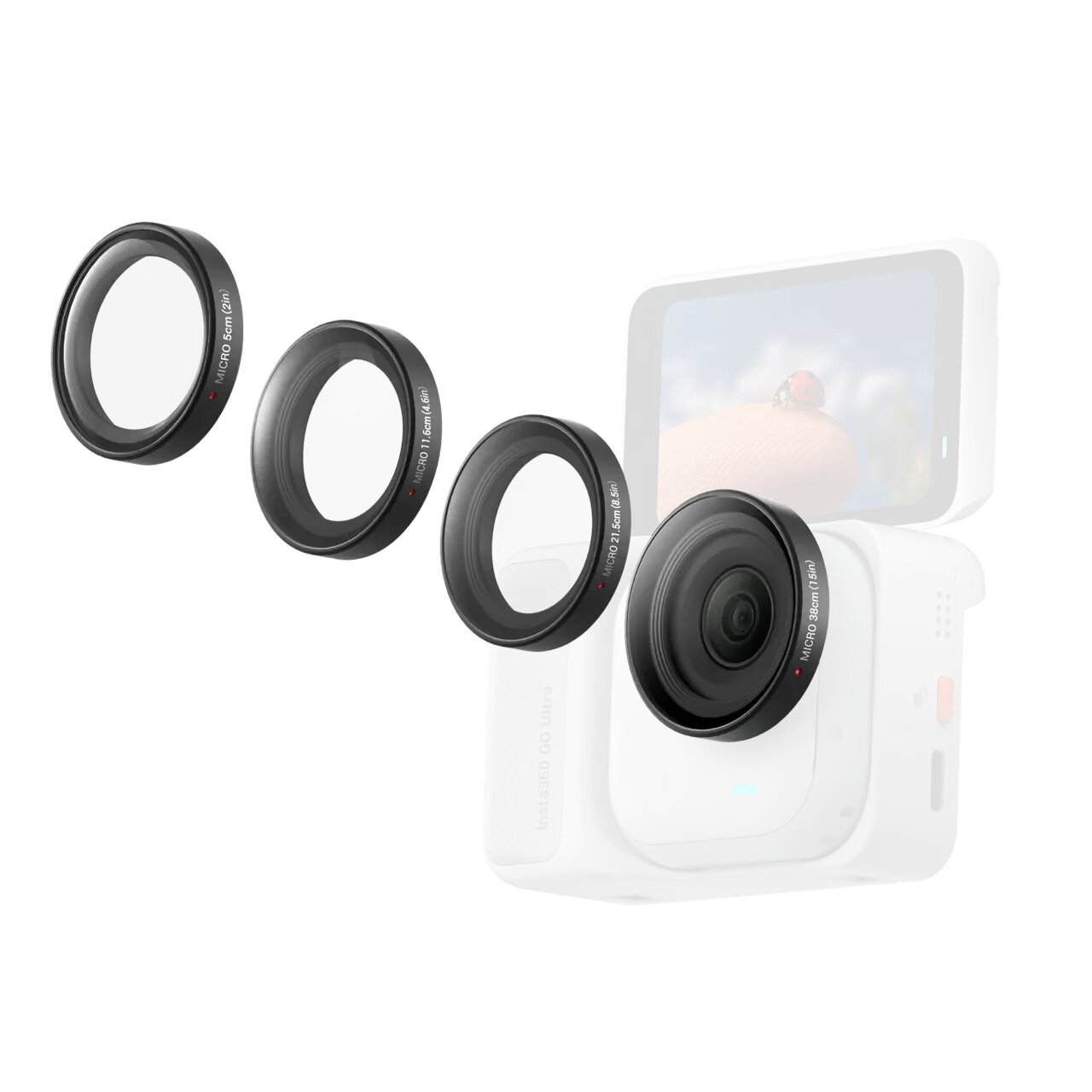 Набор ультрамикрообъективов Insta360 GO Ultra