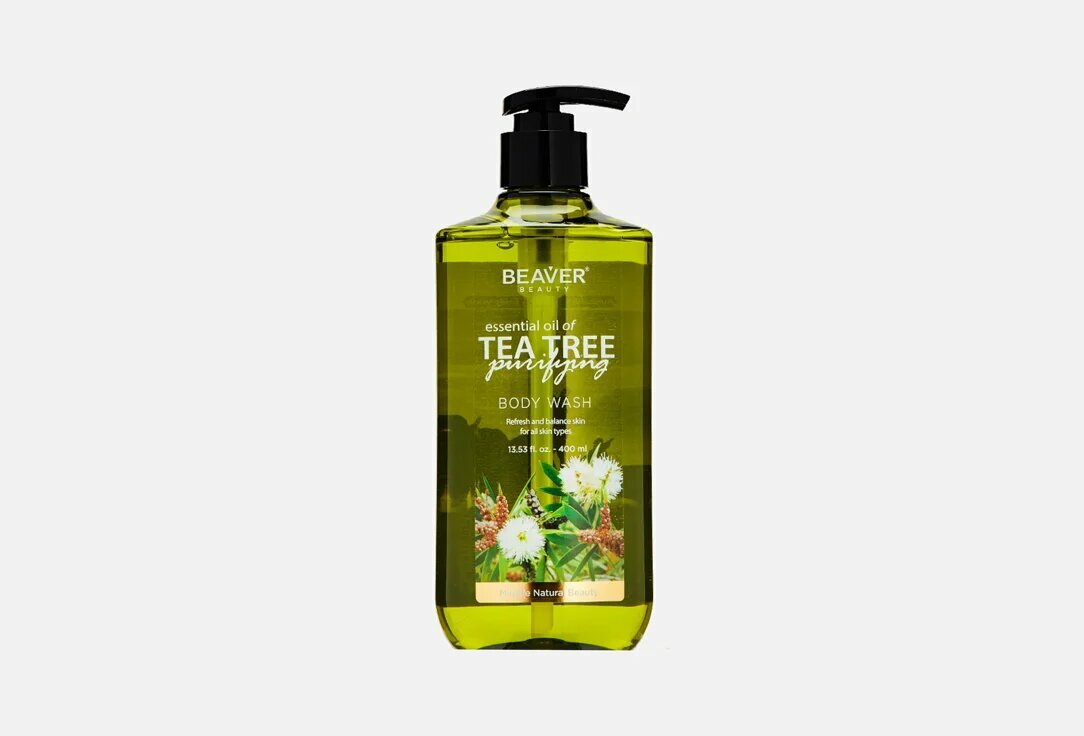Beaver Tea Tree Гель для душа 400 мл