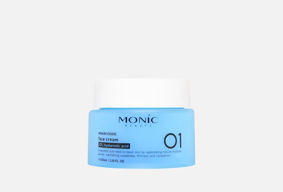 Monic Beauty Hyaluronic Acid & Allantoin Крем для лица 100 мл