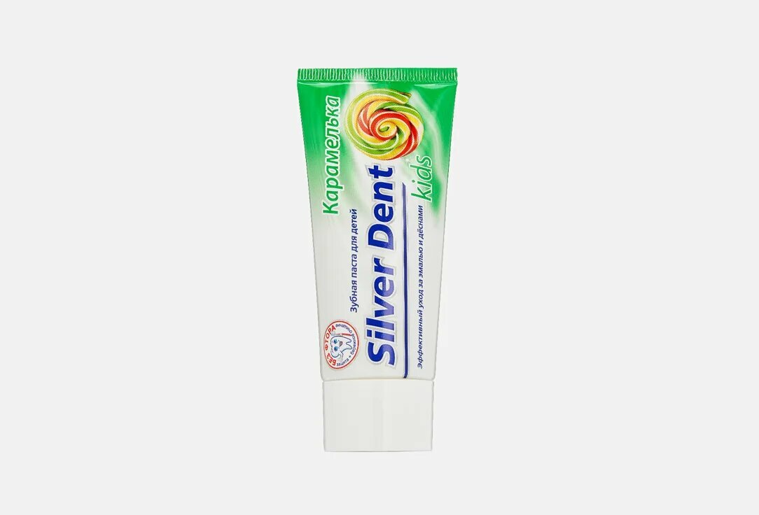 Silver Dent Caramel Детская зубная паста 75 г