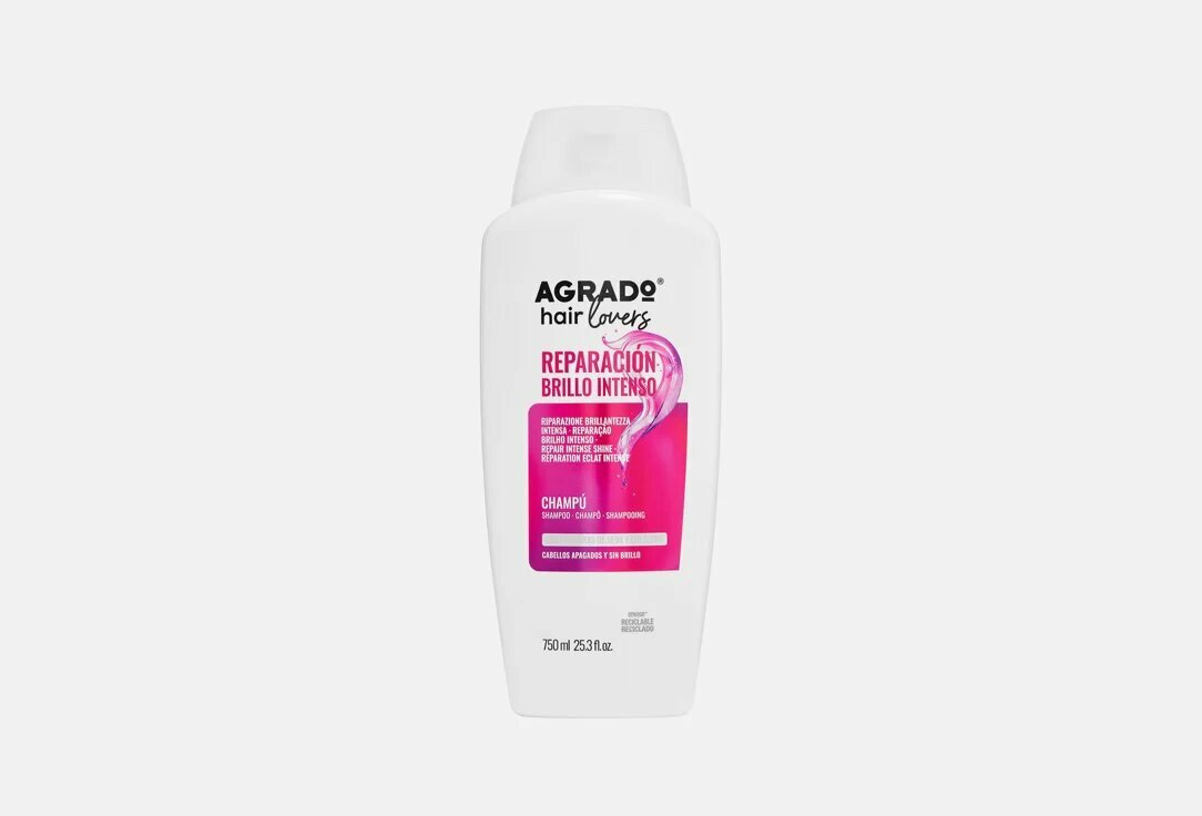 AGRADO Repair Intense Shine Шампунь для волос 750мл