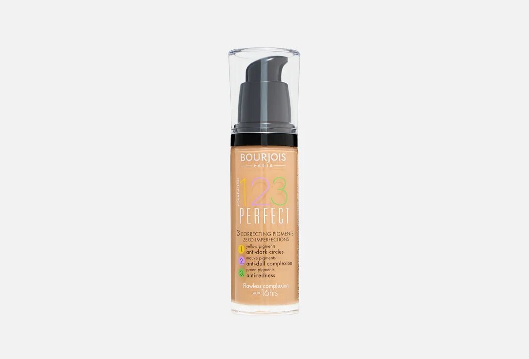 Bourjois 123 PERFECT FOUNDATION Тональный крем для лица 30мл 57