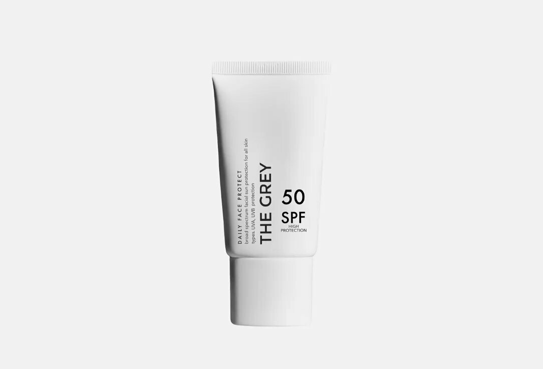 THE GREY MENS SKINCARE Daily Face Protect SPF 50 Флюид для лица с SPF 50 50 мл
