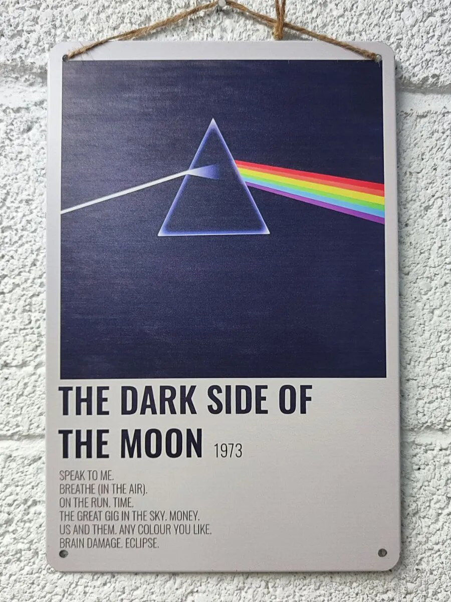 Постер "Pink Floyd", 30 см х 20 см