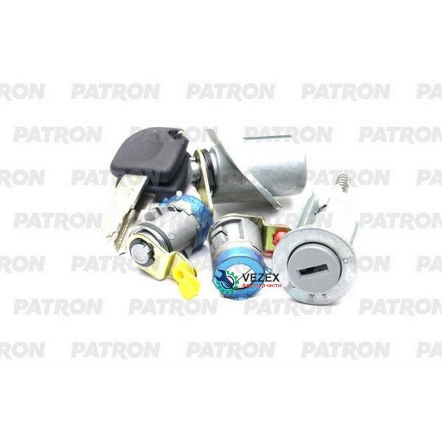 PATRON P401001 Сердцевина замка двери (полный к-т) DAEWOO Matiz CHEVROLET Spark P401001