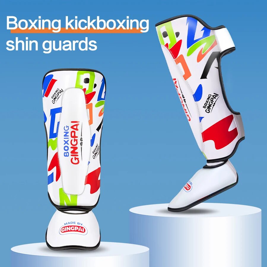 Защита голени Gingpai Sport, GP XC white