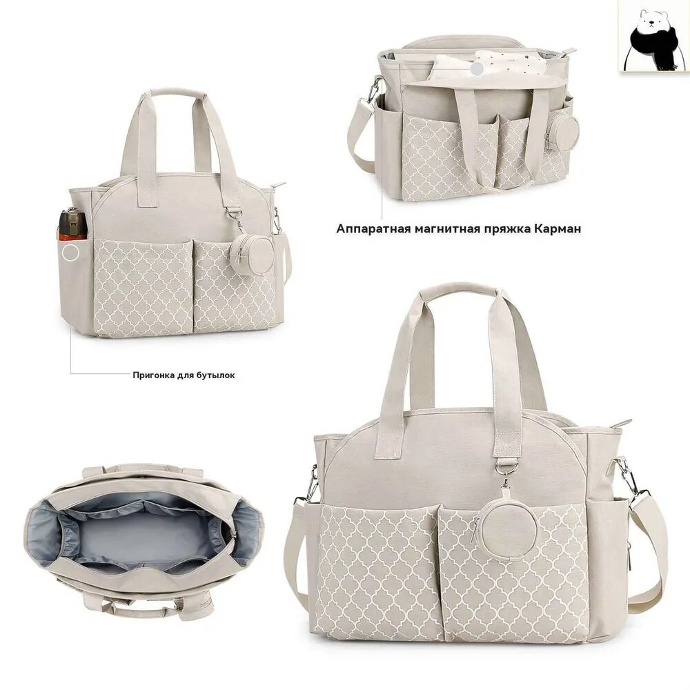 Diaper bag Сумка органайзер для коляски и мамы с термокарманами