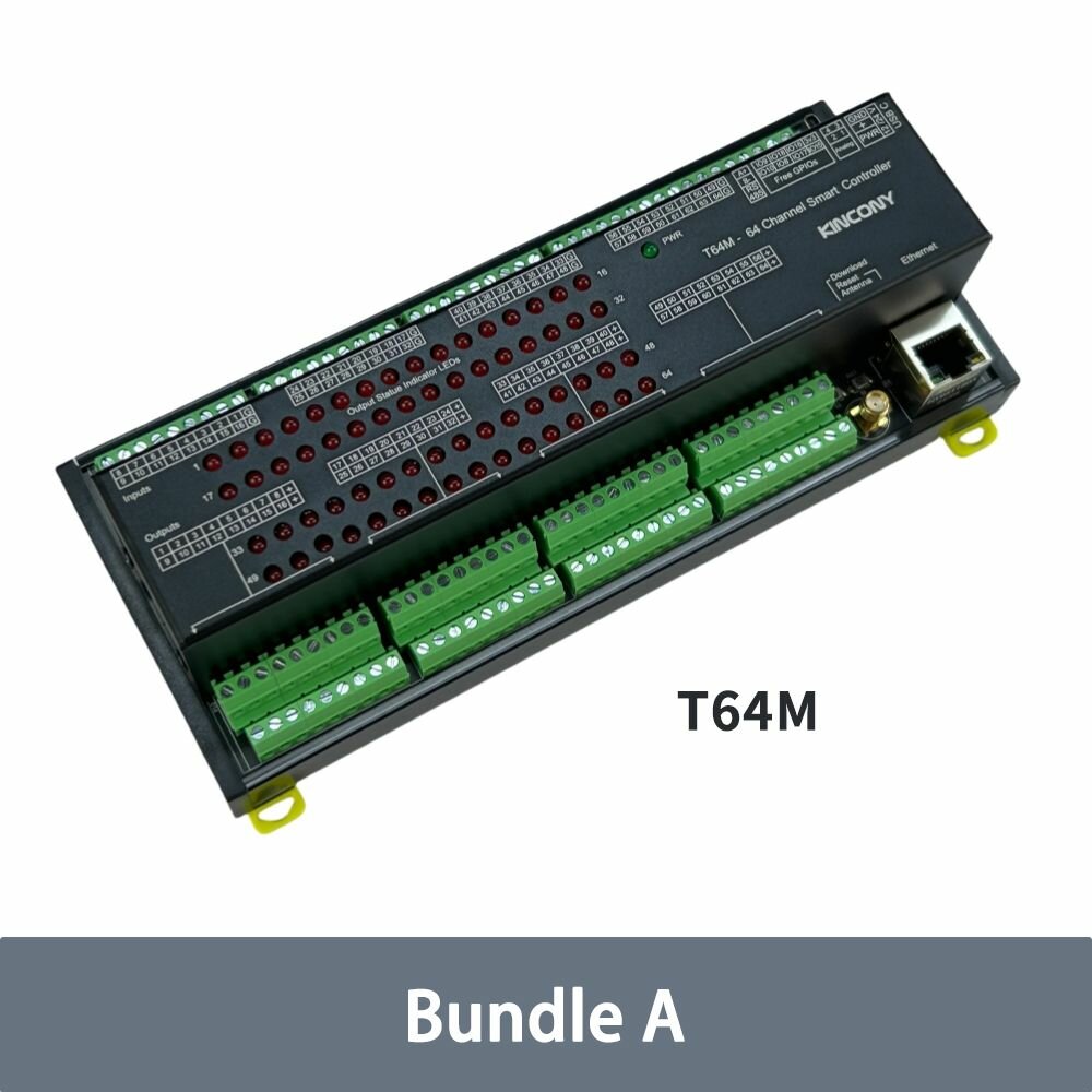 Миниатюрный интеллектуальный контроллер ESP32 - T64M (64CH MOSFET) Семейный помощник ESPHome Arduino