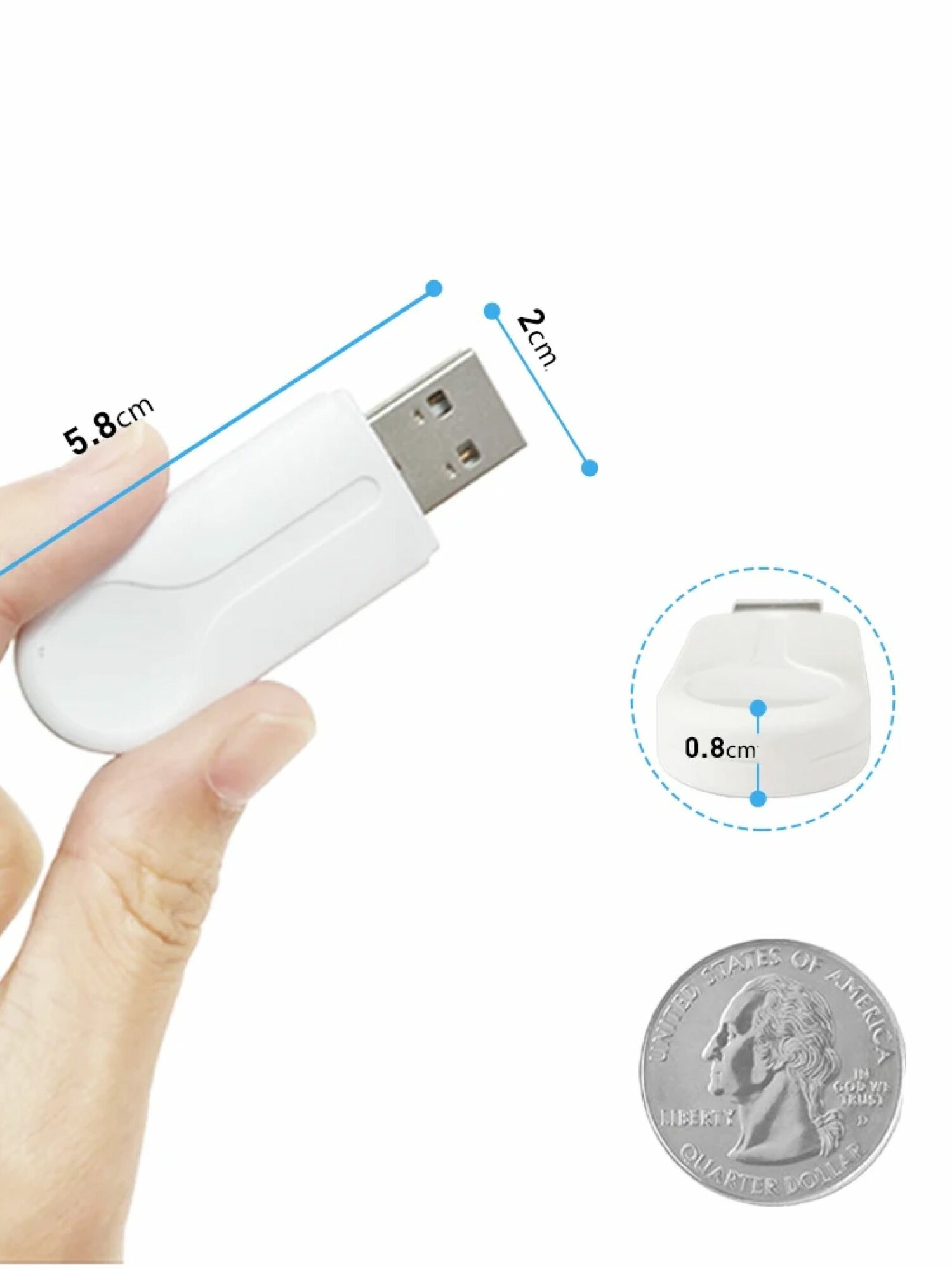 ANT+ USB передатчик для велостанка Cycplus U10 — фото 1