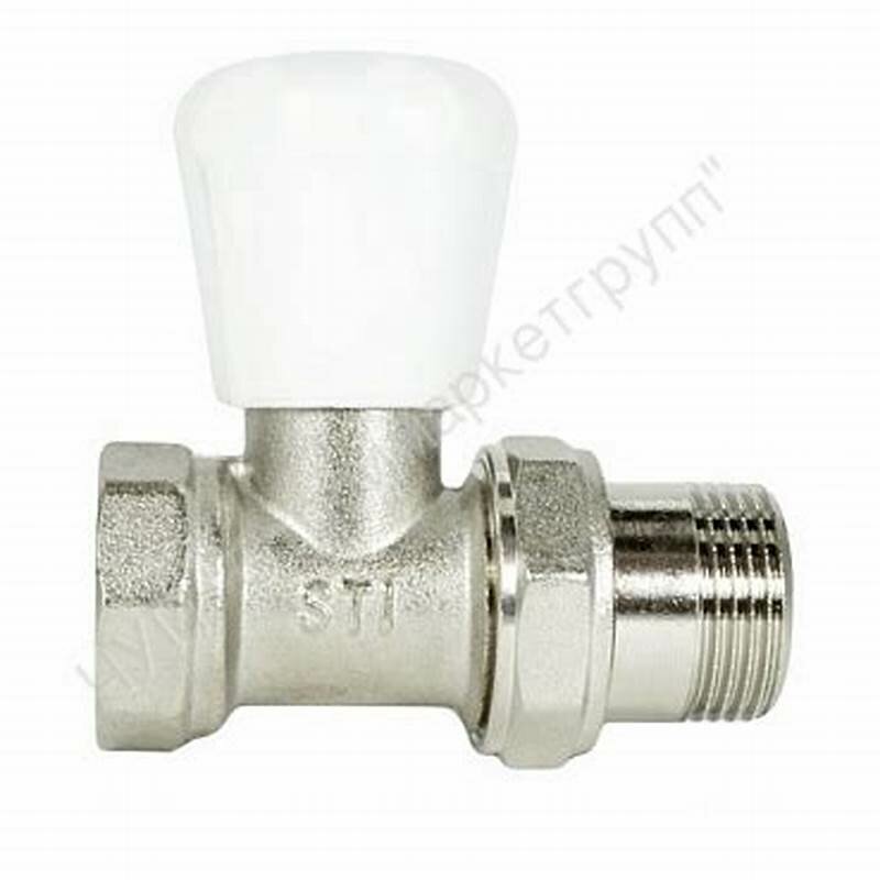 Регулировочный клапан прямой STI, 1/2"