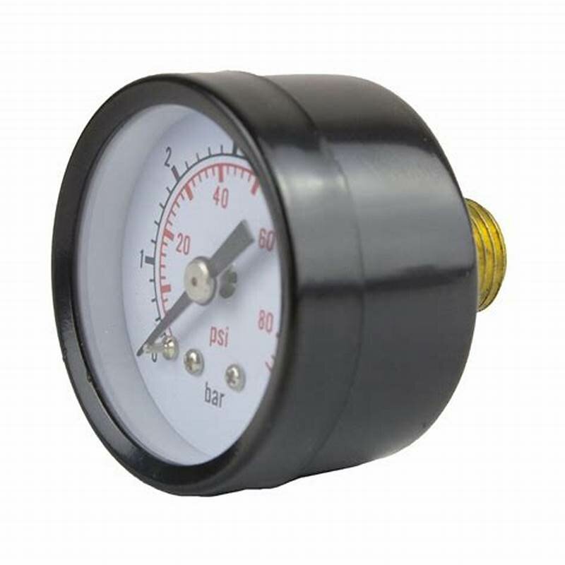 Манометр торцевой (аксиальный) Vodotok KF-308 (6 бар, 40 мм, −20.+60 °C, наружная резьба 1/4")
