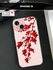 Силиконовый чехол на Apple iPhone 15 / Айфон 15 с принтом Красная веточка сакуры