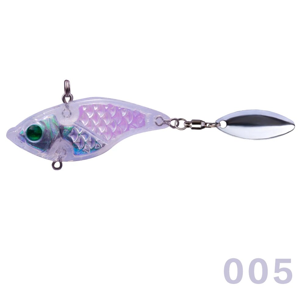 Воблер Hunthouse Spinner VIB, 50mm, Сиреневый, 005