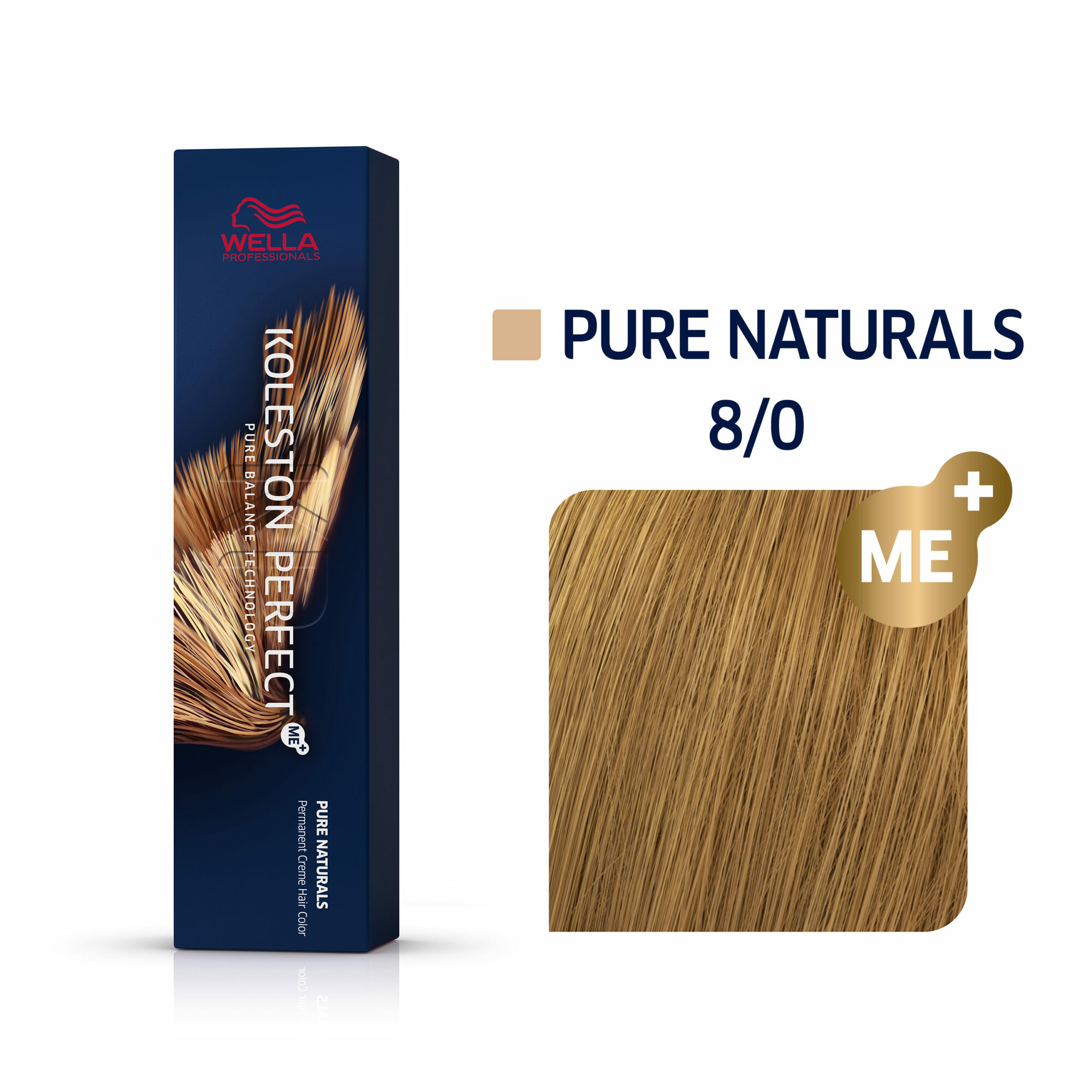 Wella Professionals Koleston Perfect me+ 8/0 - Светлый блонд натуральный, 60 мл