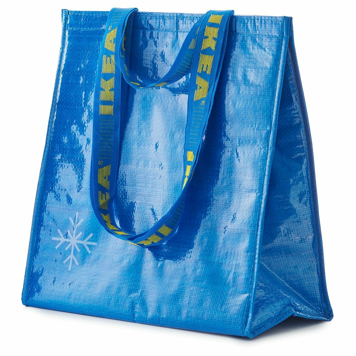 Термосумка IKEA "FRAKTA", полипропилен, пенополиэтилен, синяя, 38х40 см