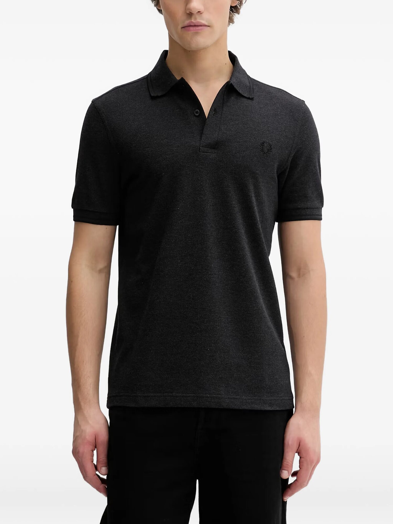 Рубашка Embroidered-logo piqué polo shirt