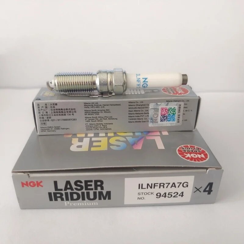 4 шт. NGK ILNFR7A7G 94524 свеча зажигания для Buick GL8 Regal Laccrose Cadillac CT XT4 5 6 BLRZER Malibu Equinox 2.0T LSY