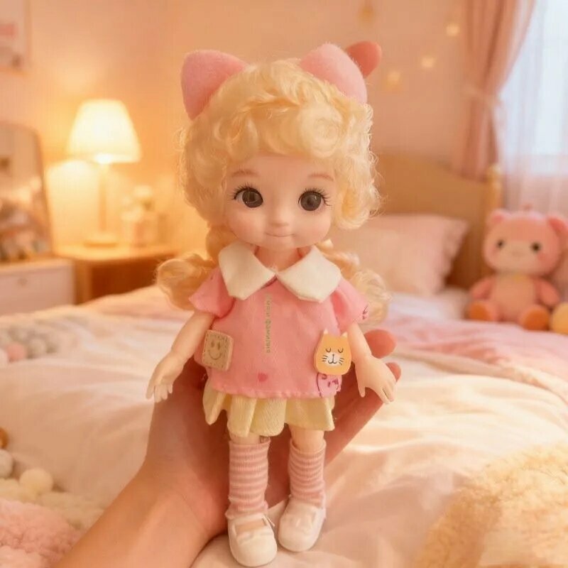 Одежда для куклы BJD 17 см, 1/8, комплект одежды, отдельно, для переодевания, стильные наряды для кукол