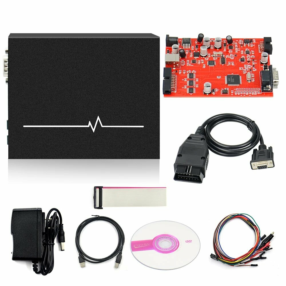 2025 Черный PIASINI v4.3 MASTER Полная версия программатора ЭБУ Serial Suite (JTAG-BDM- Red PCB