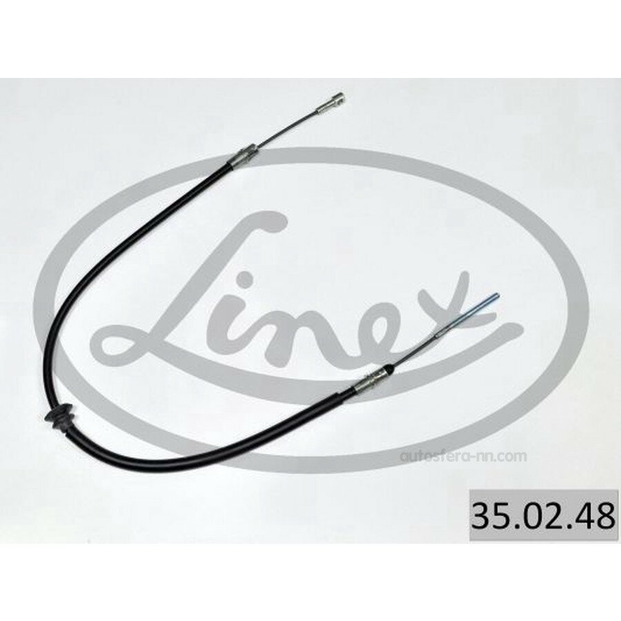 LINEX 350248 Трос стояночного тормоза центр OPEL MOVANO 2010- 1086/575мм