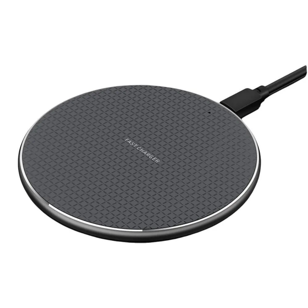 Новое настольное беспроводное зарядное устройство K8 round wireless charger мощностью 30 Вт для быстрой зарядки подходит моделей Apple, Samsung и Huawei