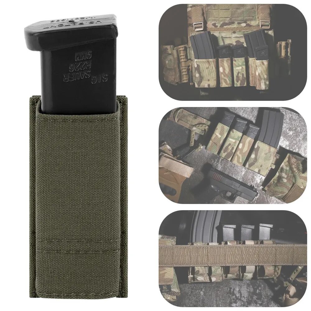 Krydex Gear Сумка для пейнтбольного снаряжения, тактическая, Зеленый
