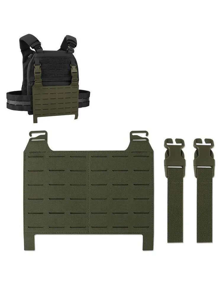 Krydex Gear MOLLE Табло для пейнтбольного снаряжения Ranger Green