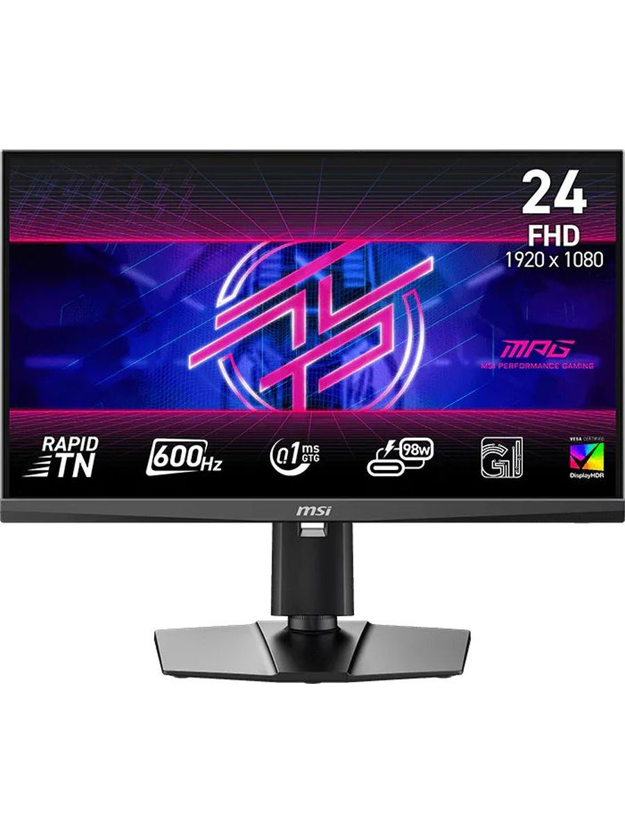 24.5 Монитор MSI MPG 242R X60N 24.5 TN 600 Гц 2xHDMI 1xDP