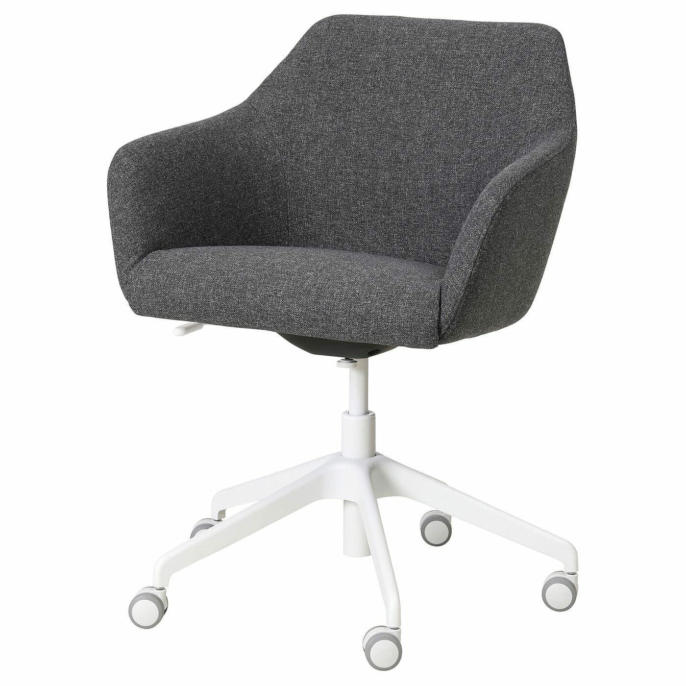 Конференц-кресло IKEA TOSSBERG / L NGFJ LL, темно-серый/белый 395.131.22