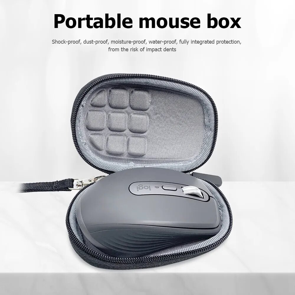 Чехол для защиты мыши Logitech MX Anywhere 3, водонепроницаемый и амортизирующий