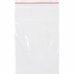 Прочные пакеты BRAUBERG EXTRA ZIP LOCK зиплок, комплект 100 шт, 10x15 cм, ПВД, 80 мкм 608176