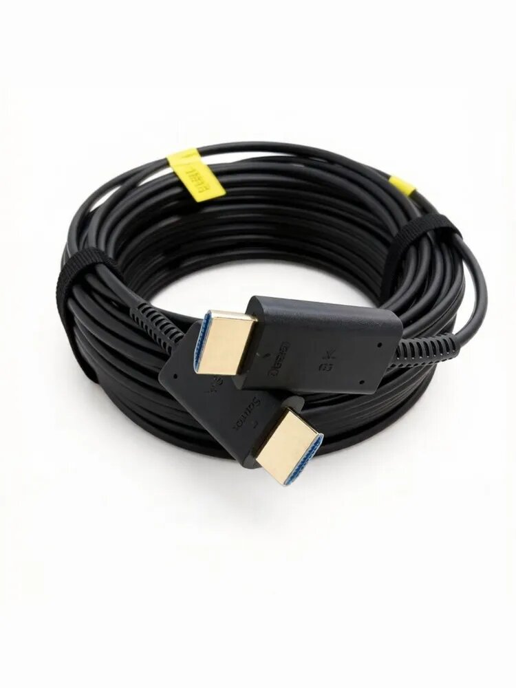 Видеокабель HDMI/HDMI, 15 м, черный