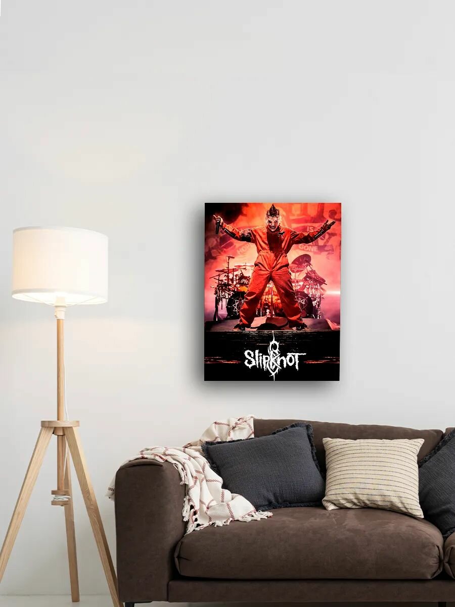 Постеры на стену Slipknot, плакат 1шт, А4 размер. — фото 1