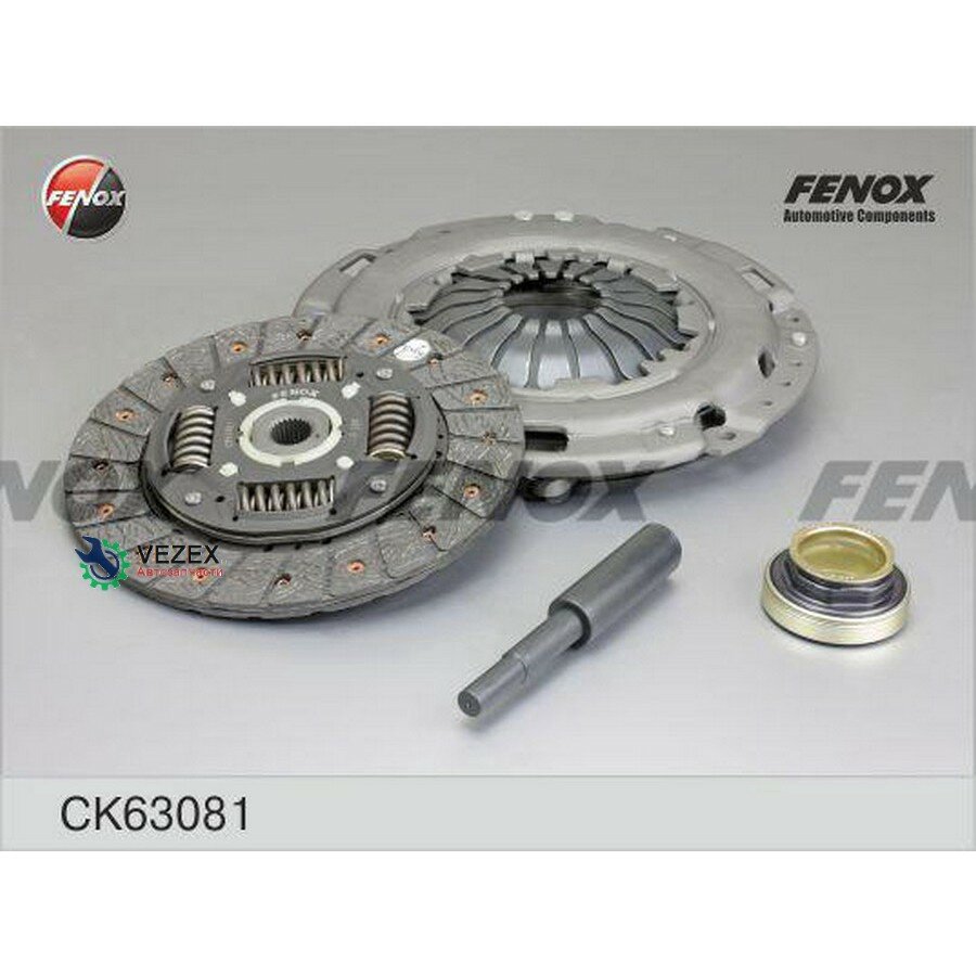 FENOX CK63081 к-кт сцепления!\ Daewoo Kalos/Nubira/Rezzo 1.4 16V/1.6 16V/1.6 97>