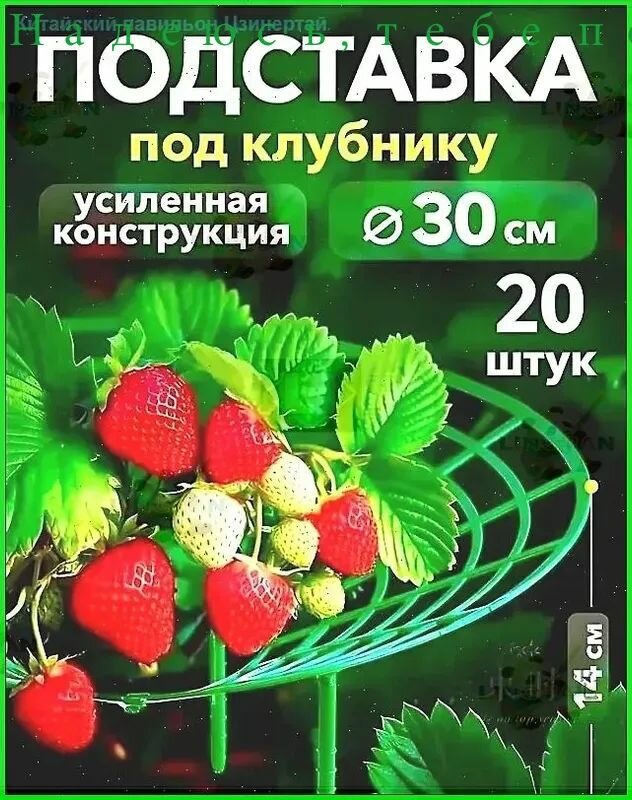 Опора для растений,30см,20шт для цветов для рассады садовые колышки