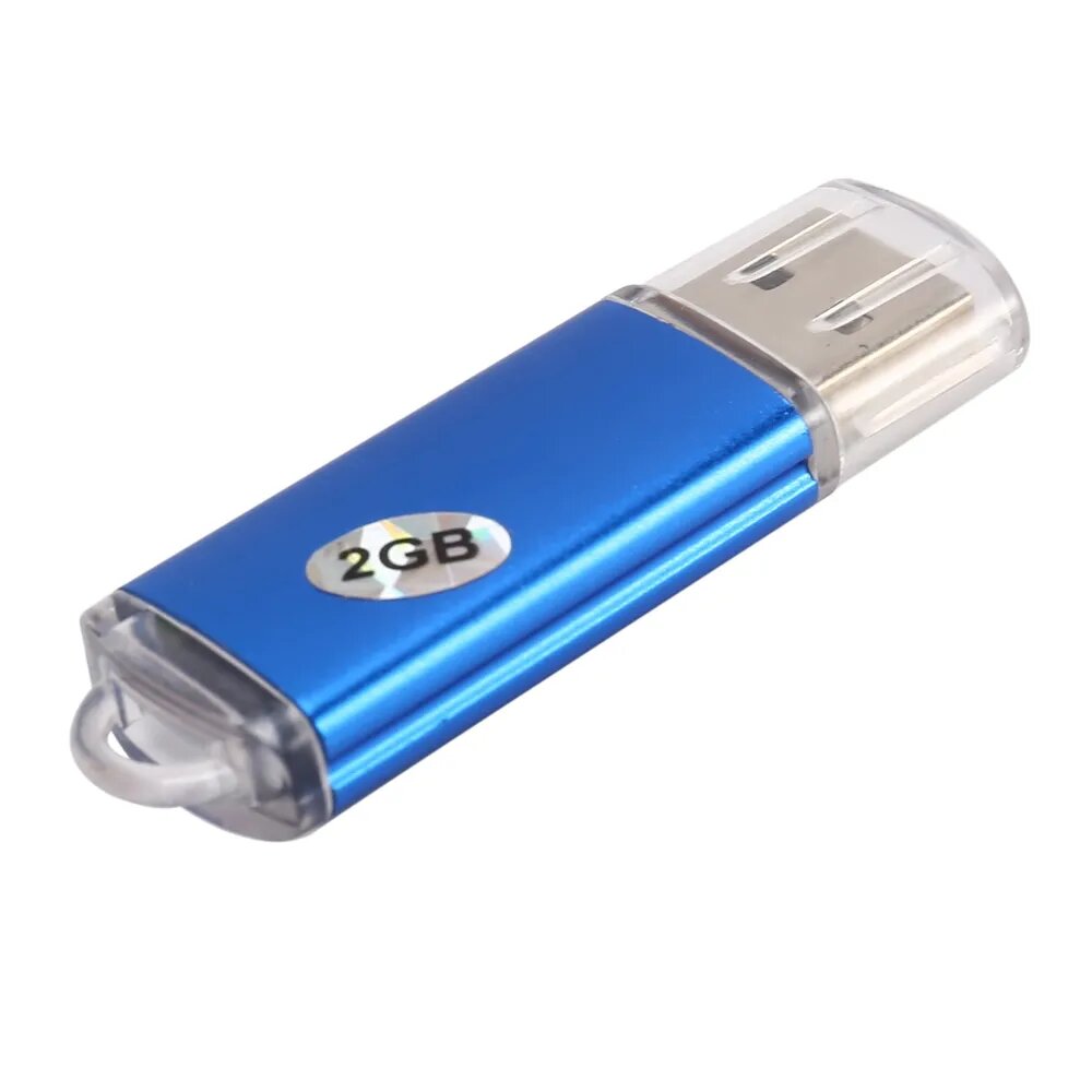 2GB USB 2.0 Flash U disk синий